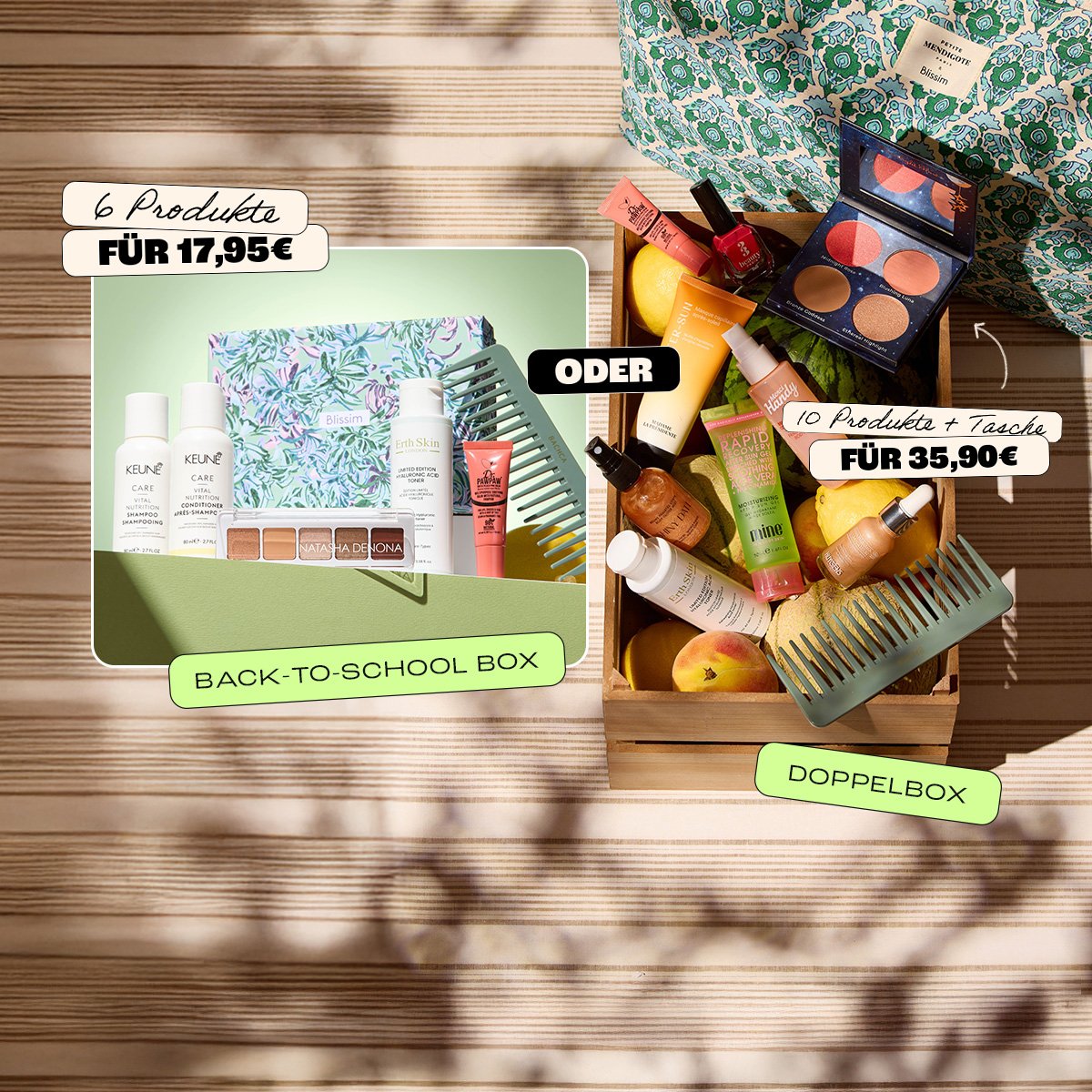 Blissim - Die Beauty-Box N°1 in Europa für nur 17,95€/Monat